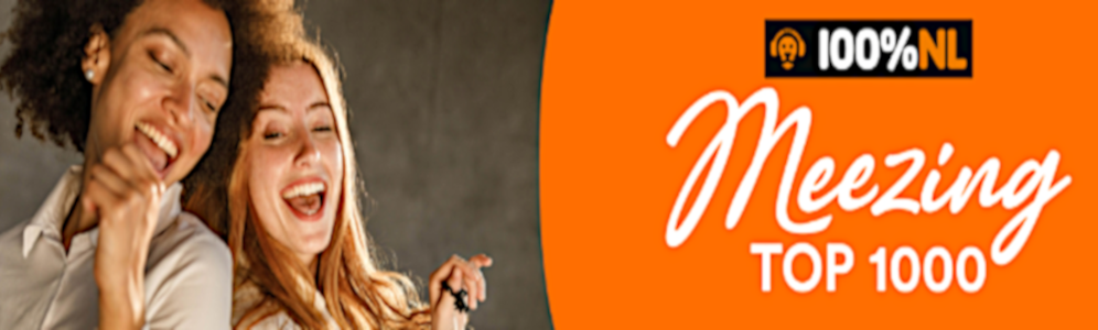100% NL lanceert de Meezing Top 1000 - Radionieuws - Radiotrefpunt